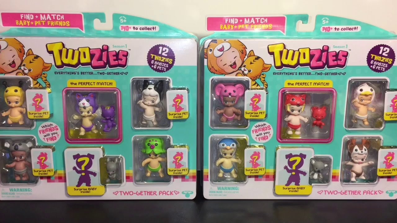 Twozies 12 packs* Limited Edition Found * - YouTube