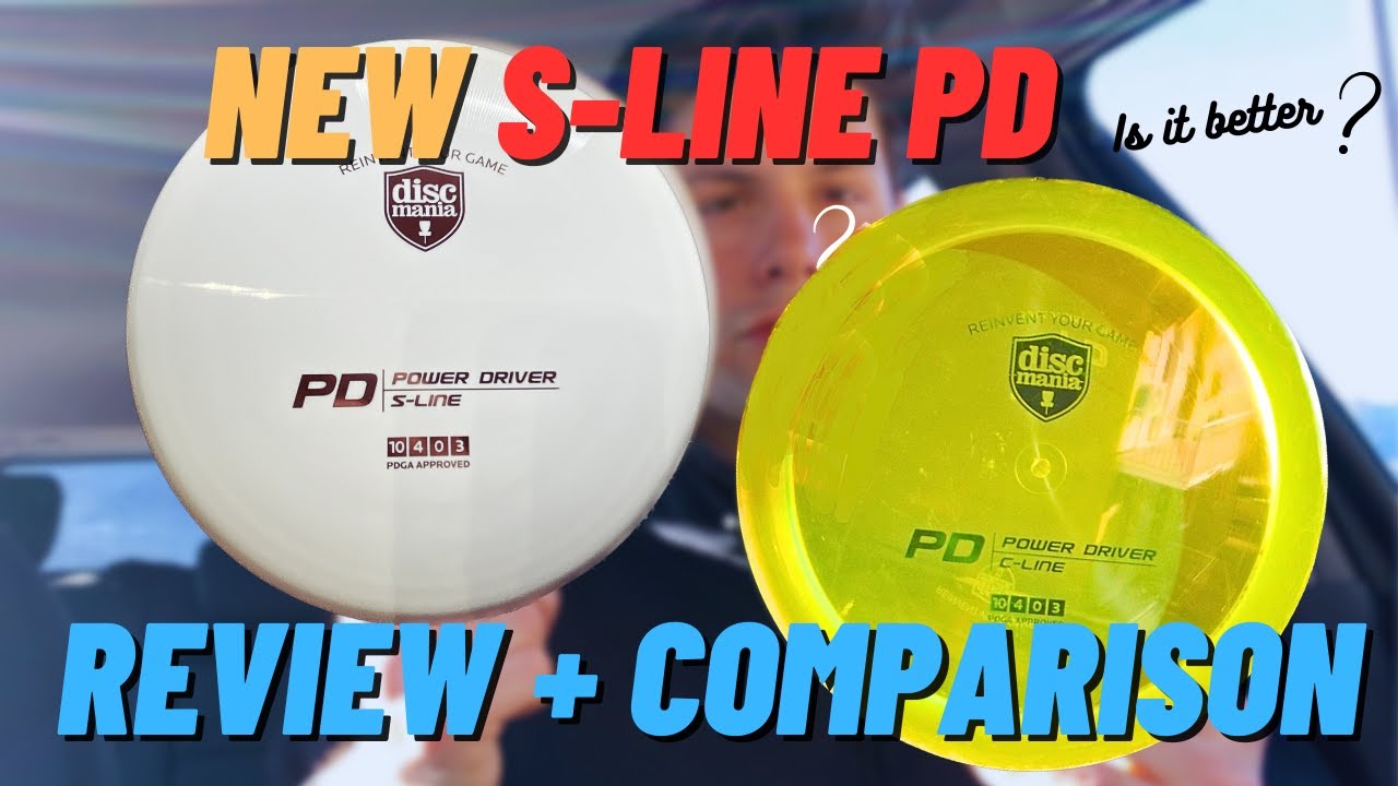 NEW Discmania PD S-line with STRONG HEADWIND | C-line comparison - YouTube