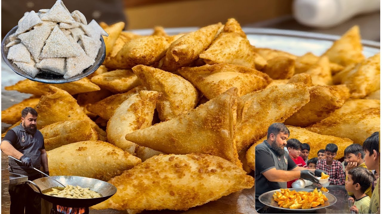 Chicken cheese samosa | cheesy & juicy samosa recipe | by Farooq Ghouri ...