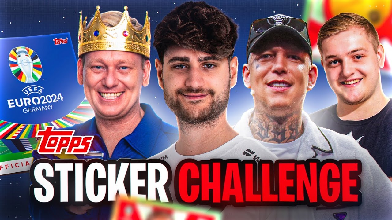 REALLIFE PACK OPENING MIT MONTE, KNOSSI & TRYMACS!😂⚽️ TOPPS Sticker ...