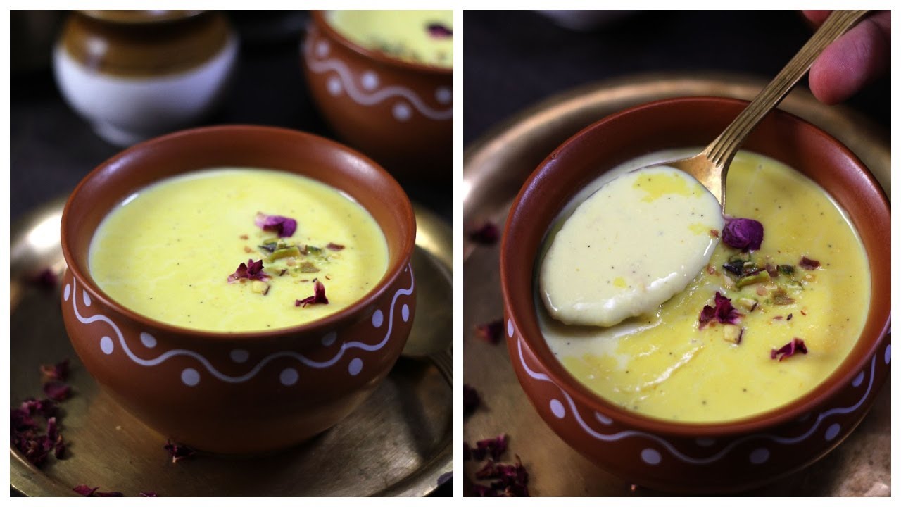 Diwali Special Rabdi Recipe | Traditional Rabri - Classic Indian Sweet ...