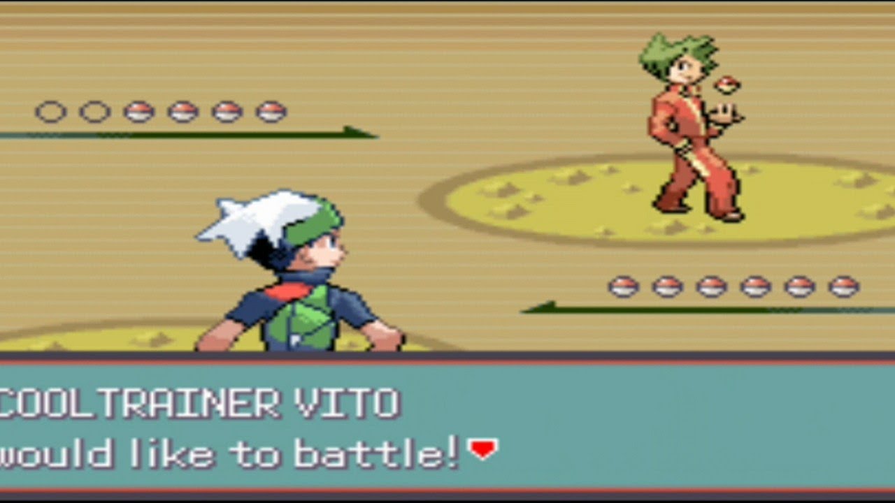 Pokemon Emerald - Winstrate Family Battle: Vito - YouTube