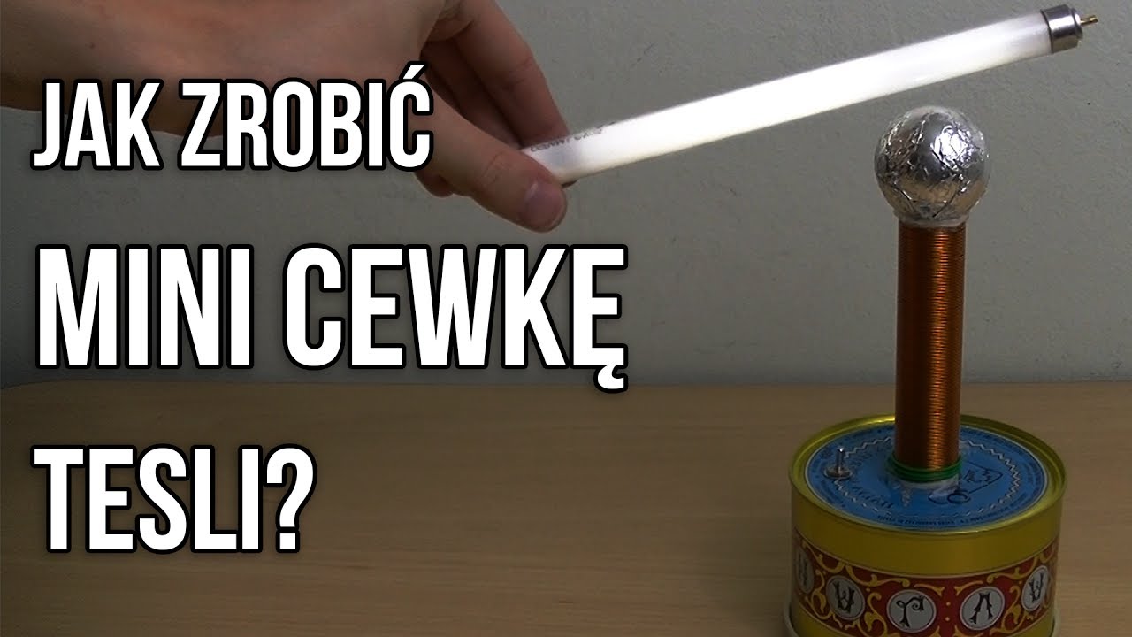 Jak zrobić Mini Cewkę Tesli? - Slayer Exciter - ArtekDIY - YouTube