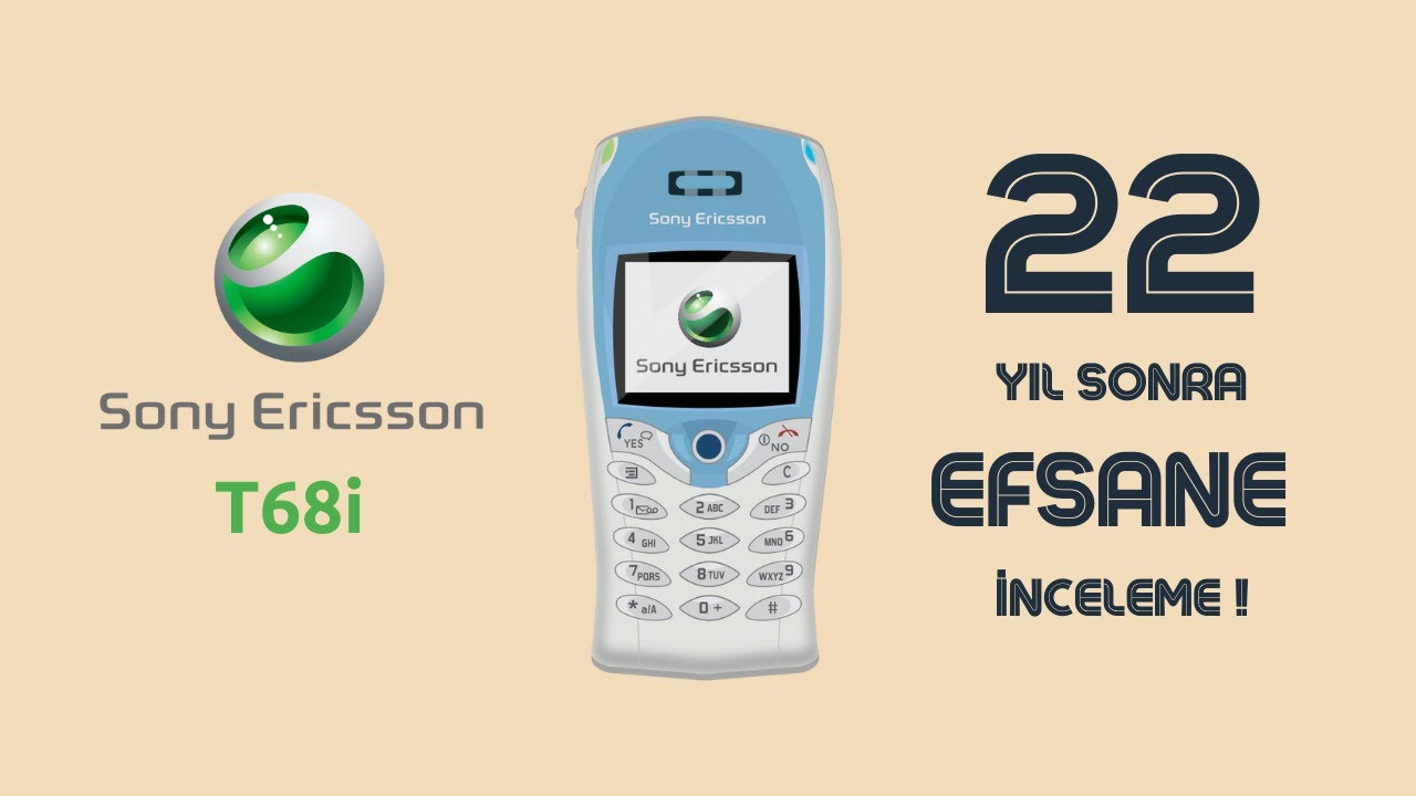 Sony Ericsson T68i - İnceleme - YouTube