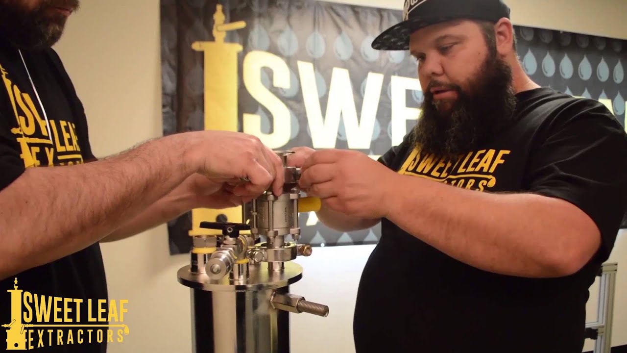 Sweet Leaf Extractors - Equipment Set Up Demonstration - YouTube