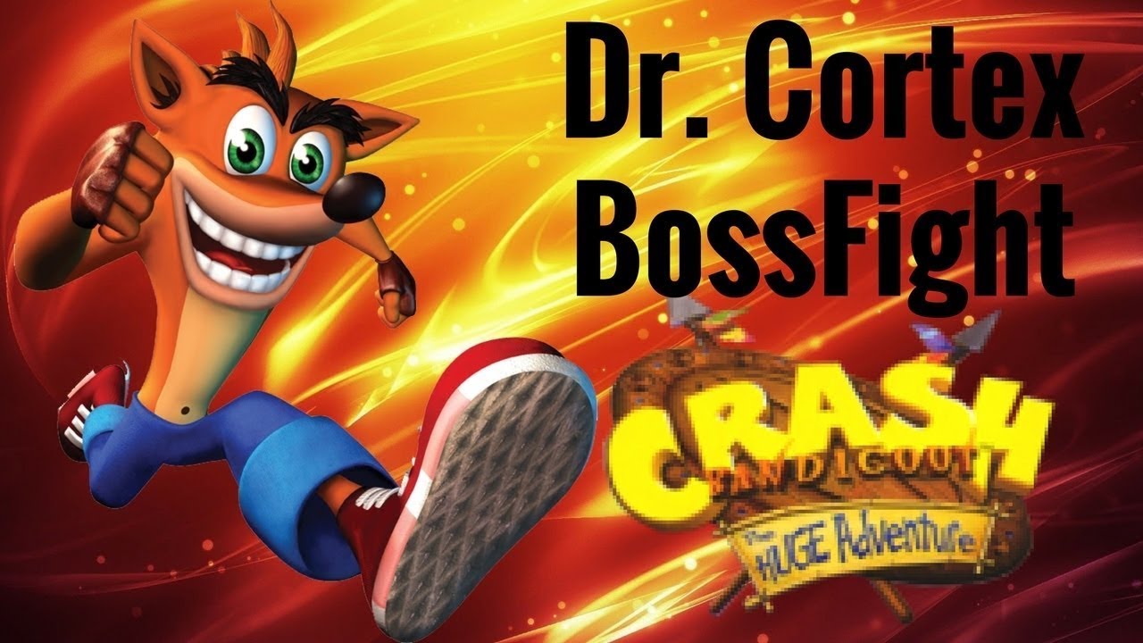 Crash Bandicoot: The Huge Adventure - Cortex Boss Fight - YouTube