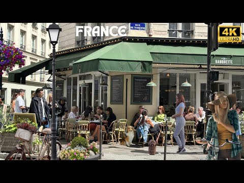 5 June 2026 PARIS 🇫🇷 FRANCE STREET WALK TOUR BEAUTIFUL DAY WALK MOST FAMOUS CITY IN THE WORLD 