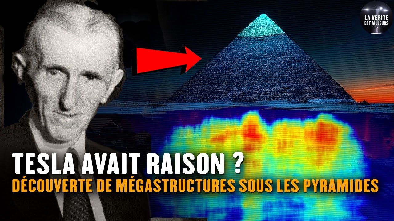 Découverte de Mystérieuses STRUCTURES MASSIVES sous les Pyramides d ...