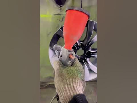 Покраска дисков в графит 515 - YouTube