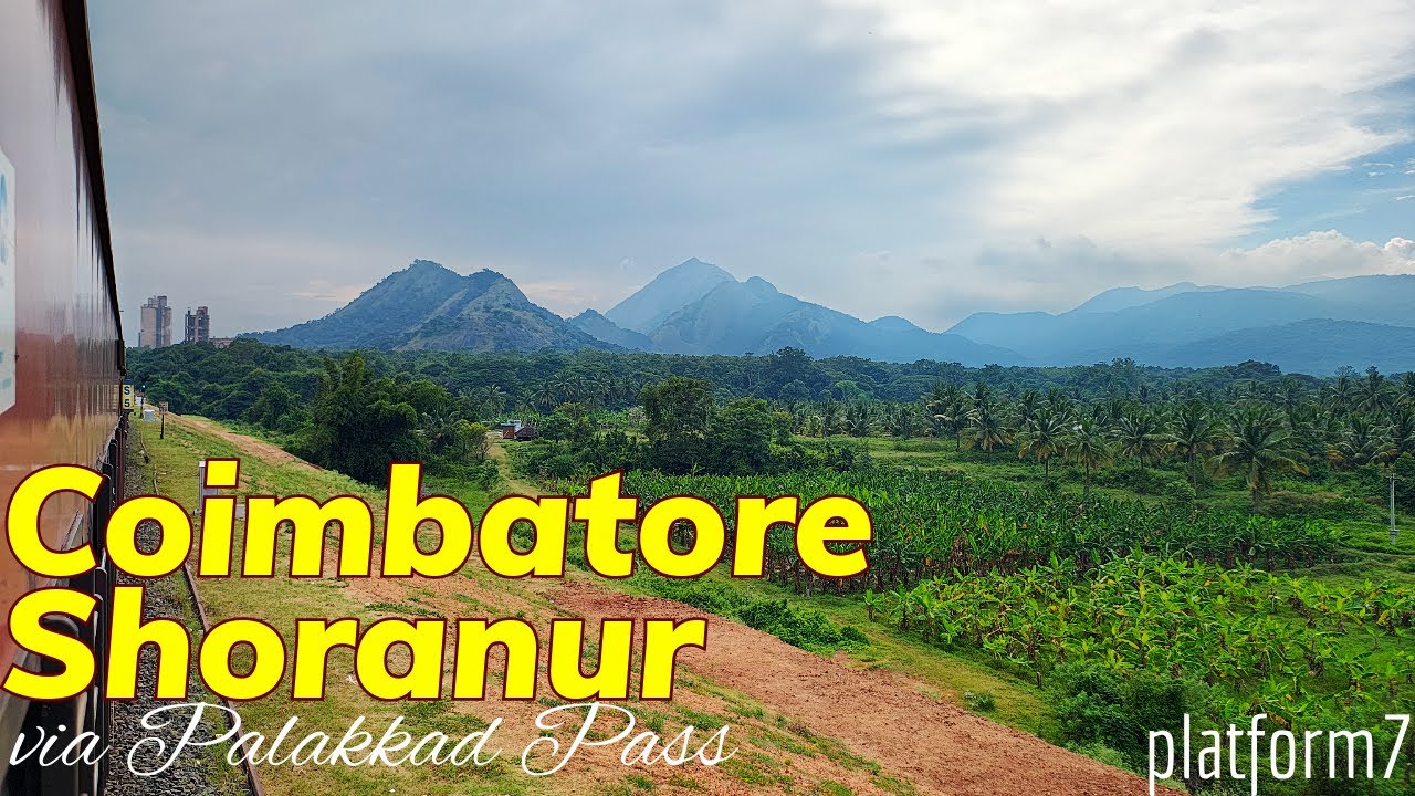Coimbatore to Shoranur on the 22630 Tirunelveli - Dadar Express in ...
