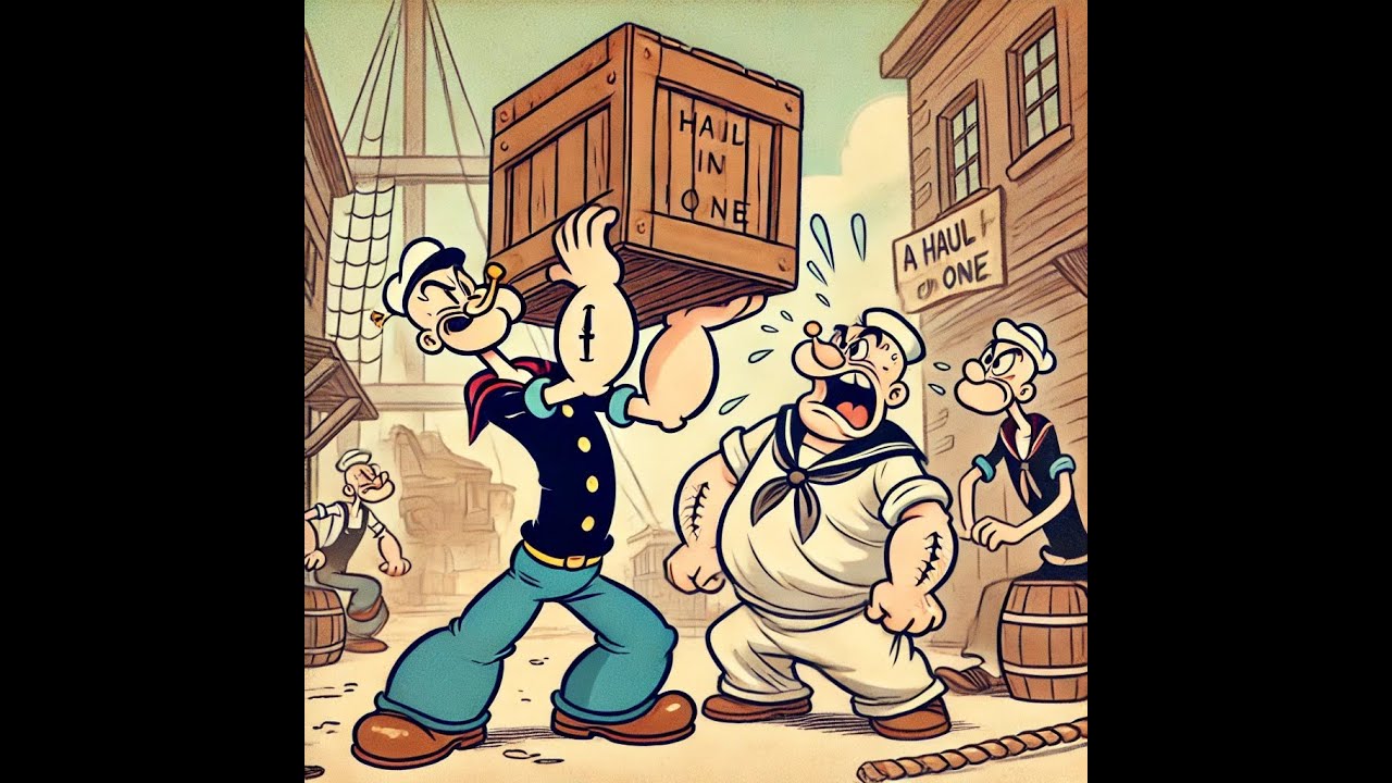 Popeye The Sailor Man: A Haul in One (1956) - Marinheiro Popeye - YouTube