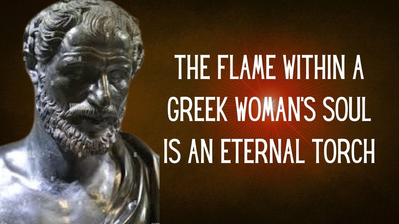 Ancient Philosophers Life Lessons, The flame within a Greek woman's ...