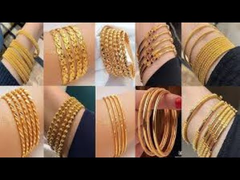 50+ Trending 22K Gold Bangles Designs 2025 | Royal Elegance for Every ...