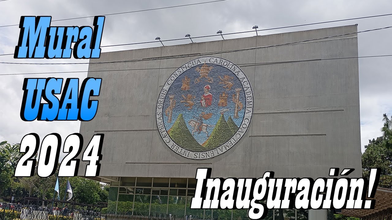 Increíble Mural en la Universidad de San Carlos (USAC) - YouTube