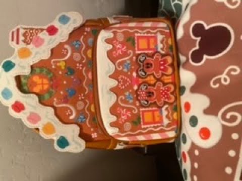 Disney Christmas bags and accessories plus and exclusive gingerbread ...