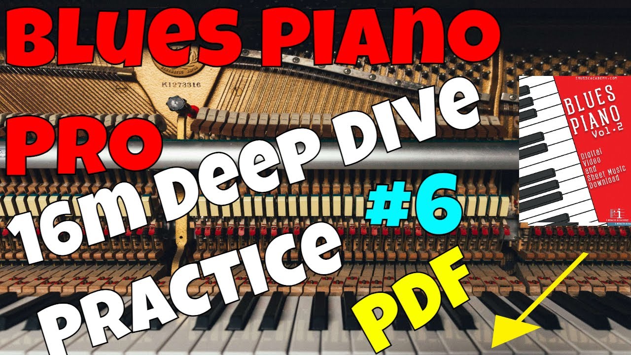 Blues Piano Tutorial in C 16min lesson from Volume 2 - YouTube