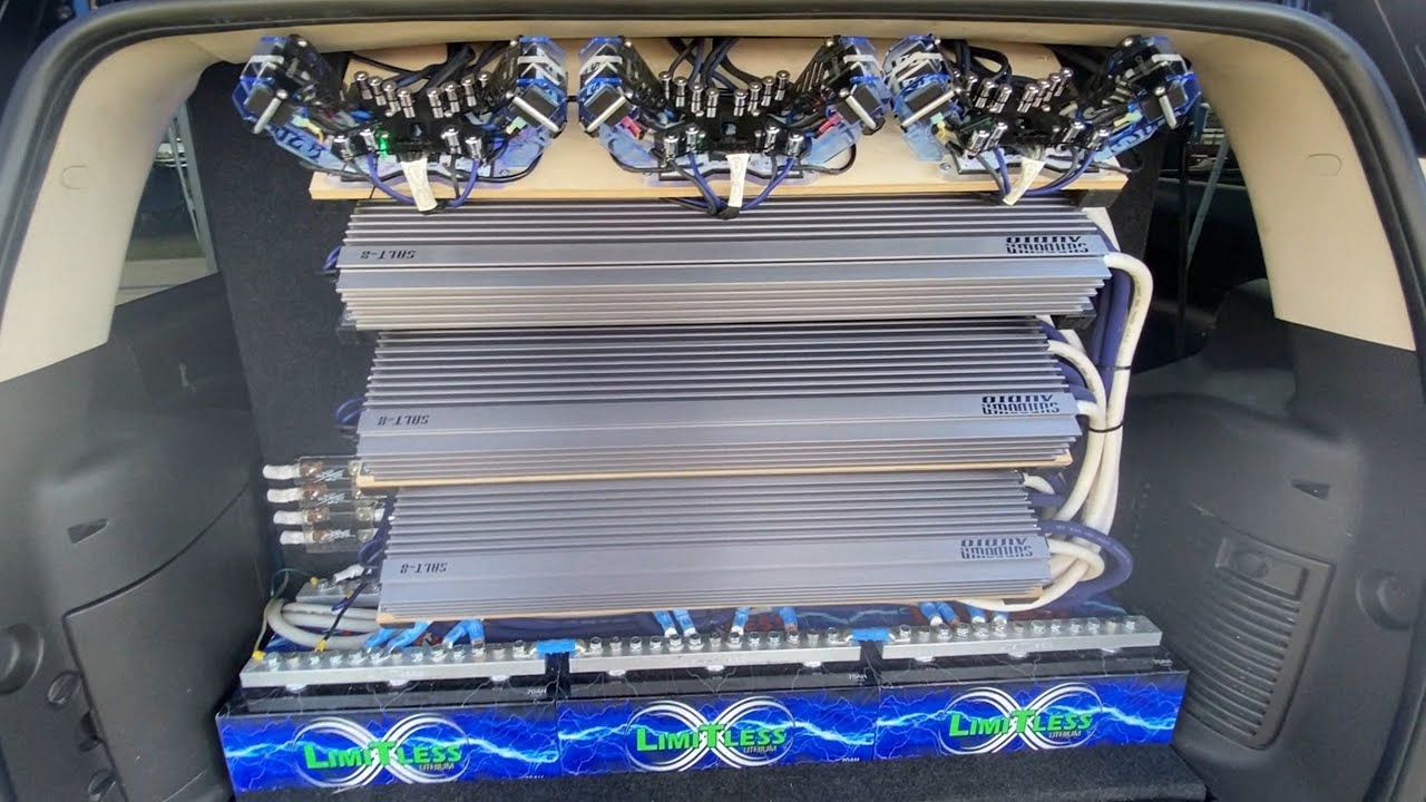 POWERFUL SUBWOOFER SYSTEM INSIDE THIS - YouTube