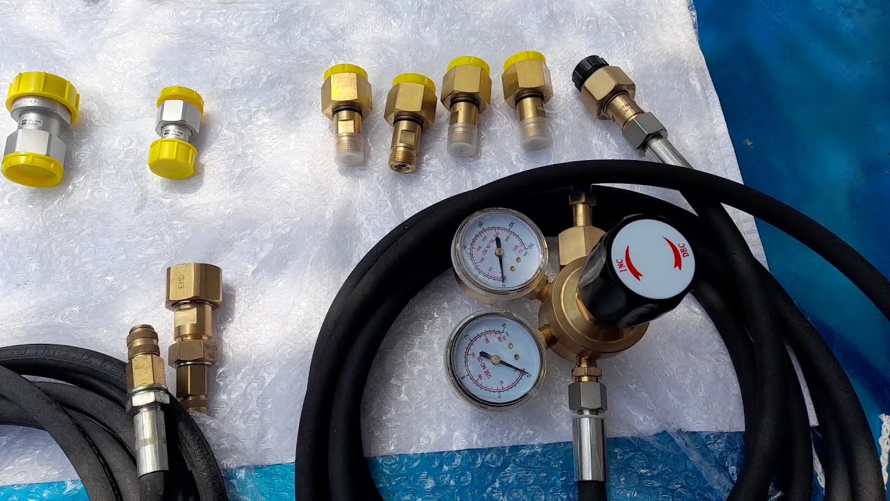 0902336426 - Đầu nối nạp khí SF6| SF6 gas coupling| SF6进气接头 - YouTube