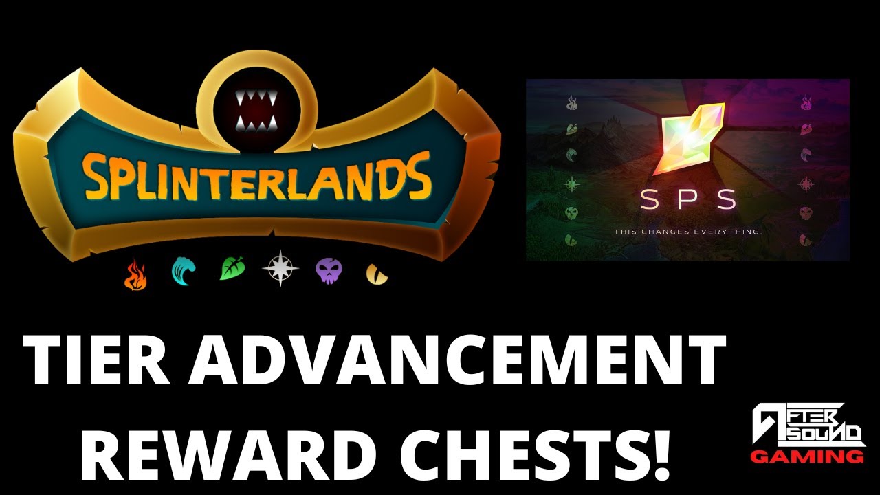 TIER ADVANCEMENT REWARD CHESTS! (SPLINTERLANDS) - YouTube