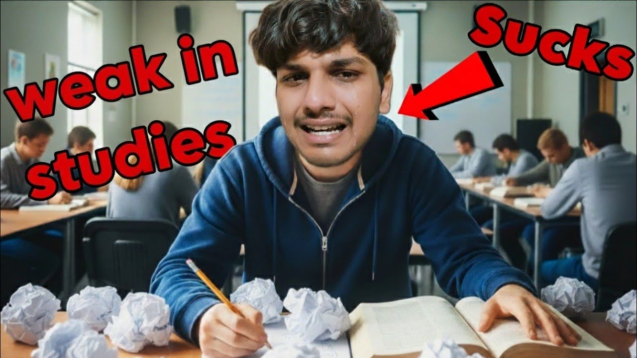 Day in the life of a Student Who is Weak in Studies😭 - YouTube