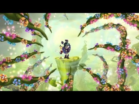 Playing rayman legends with my brother - YouTube