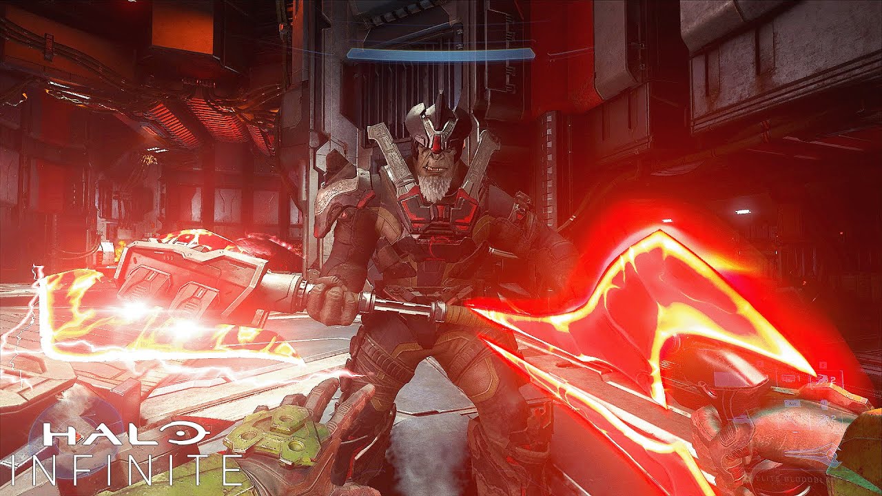 Halo Infinite - Defeating "Escharum" on Legendary... - YouTube