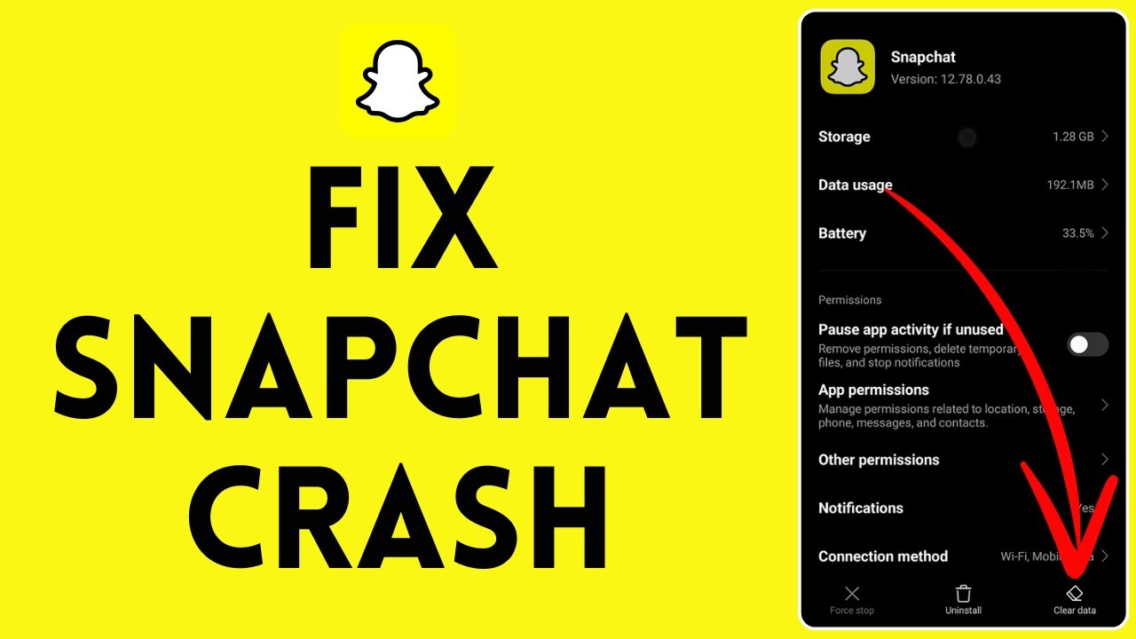 How to Fix Snapchat Crash (2024) | Fix Snapchat Crashing - YouTube