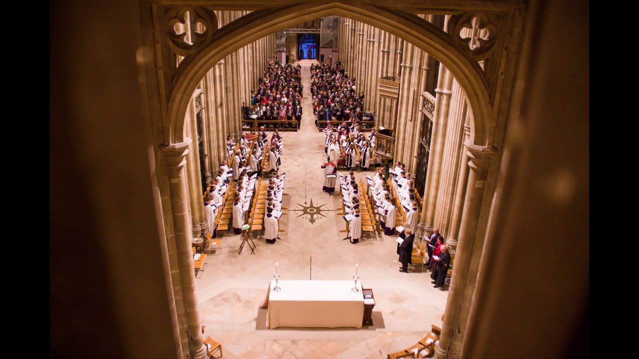 Bishop Rose's installation: timelapse - YouTube