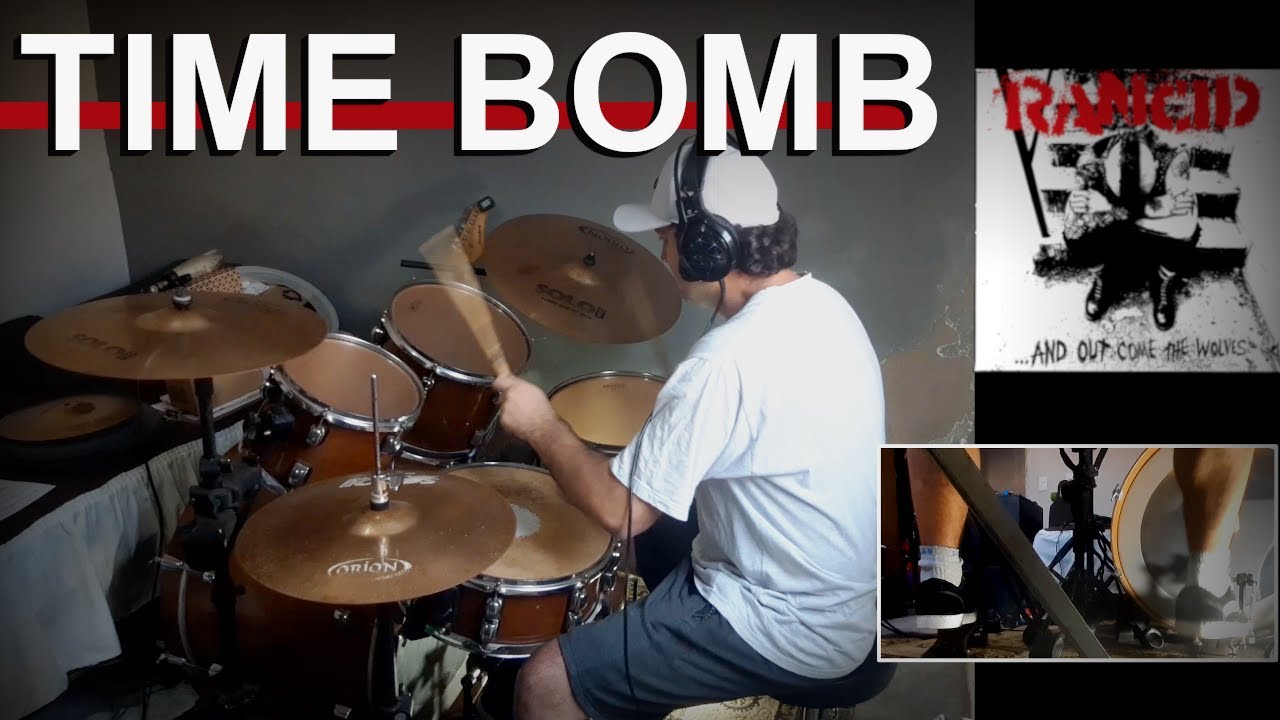 Rancid - Time Bomb (Drum Cover) - YouTube