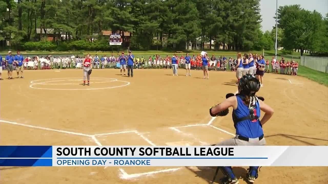 South County Softball League Opening Day - YouTube
