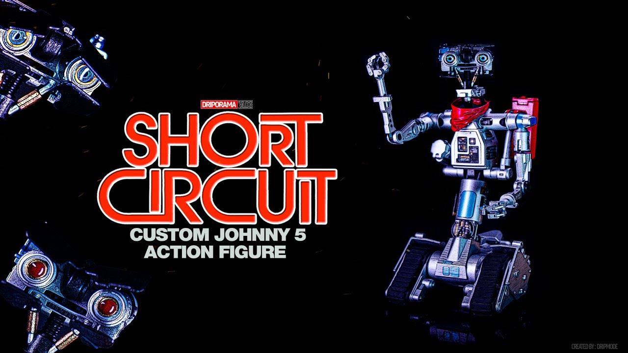 Custom Johnny 5 Action Figure From Short Circuit | Vlog 172 - YouTube