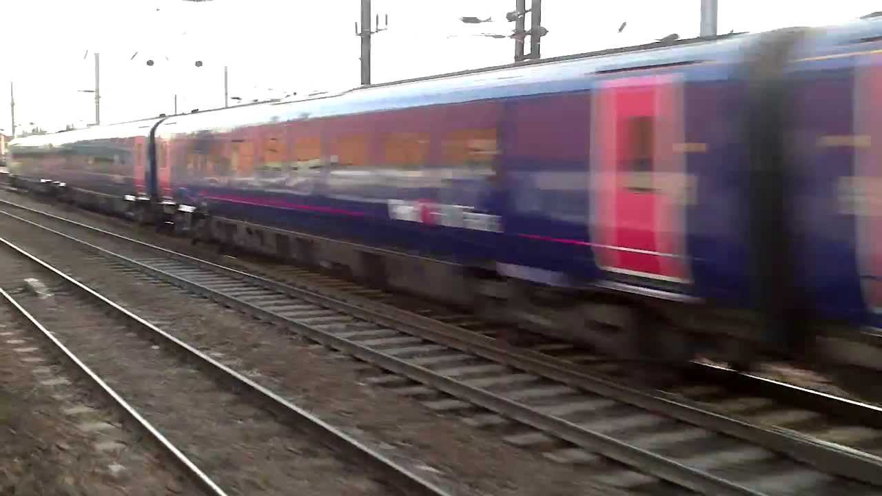 First Hull Trains Class 180 Departs Doncaster For Hull - YouTube