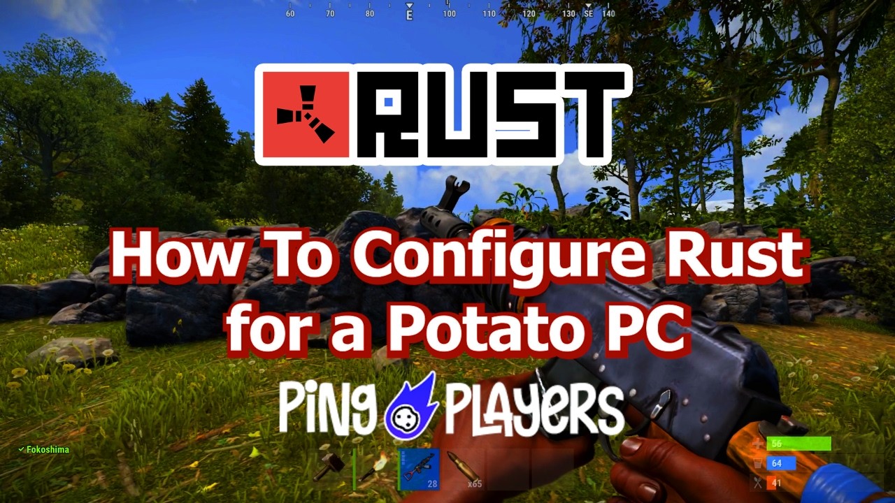 How To Configure Rust For a Potato PC - YouTube