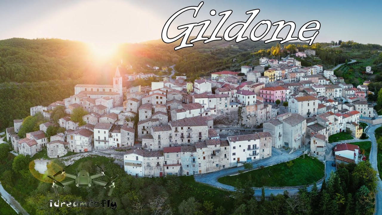 Gildone (CB) - Molise dall'alto - Drone 4k - YouTube