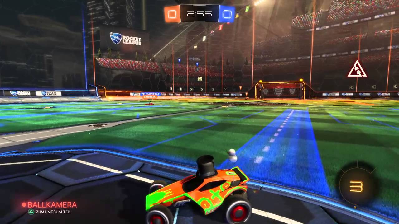 Playing Rocket League on a 1000 ping is such fun much wow - YouTube