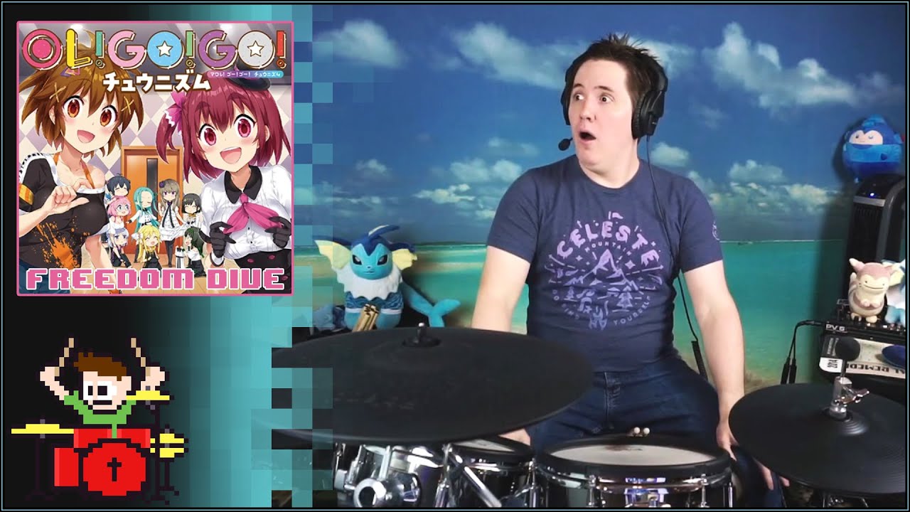 Freedom Dive But It's A Vocal Cover! On Drums! - YouTube