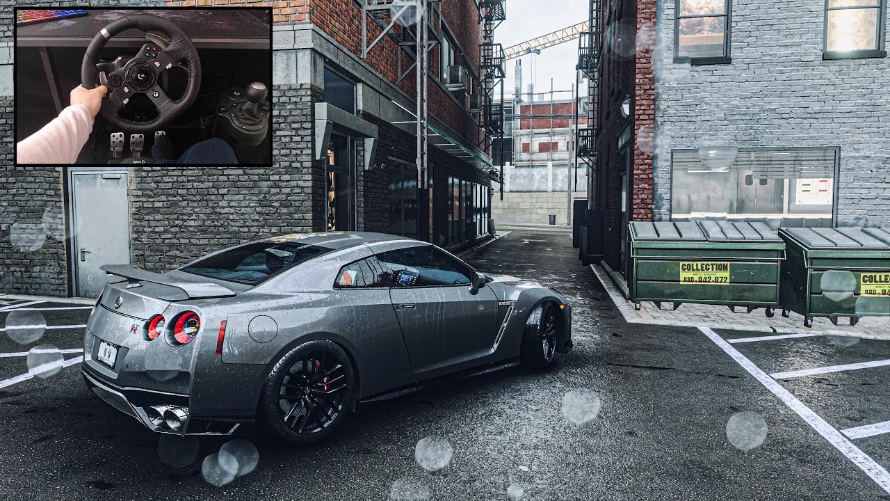 900 BHP Nissan GT-R - Need for Speed Unbound | Logitech G920 Steering ...