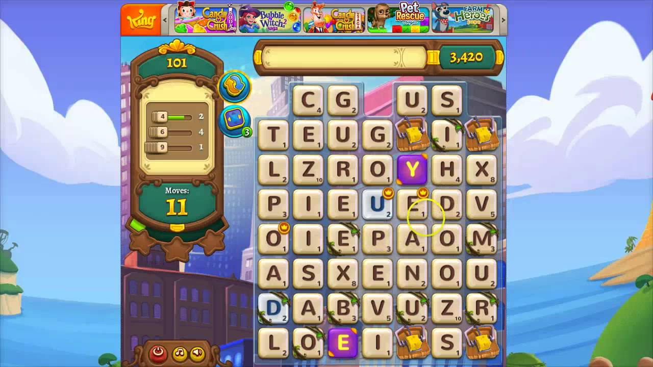 AlphaBetty Saga Level 101 - YouTube