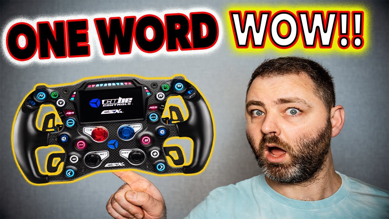 REVIEW!!! - CUBE CONTROLS CSX3 Is this the best formula wheel? - YouTube