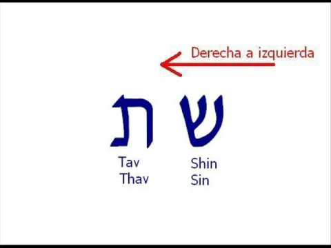 CURSO DE HEBREO: Shiur 1, aprende el Alef Bet! - YouTube