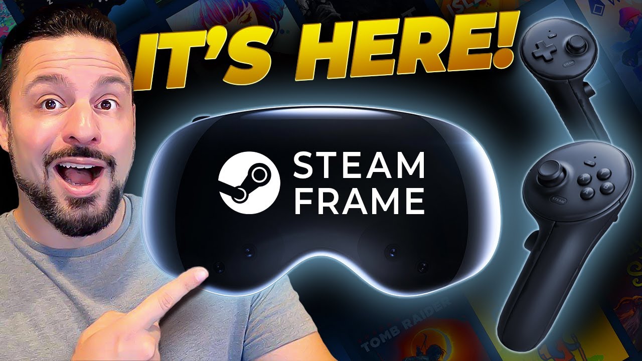 Valve FINALLY Announced the DREAM VR Headset - Steam Frame is HERE ...