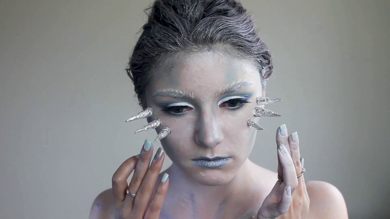 Killer Frost Makeup tutorial - #GreekFaceAwards 2018 Entry - YouTube