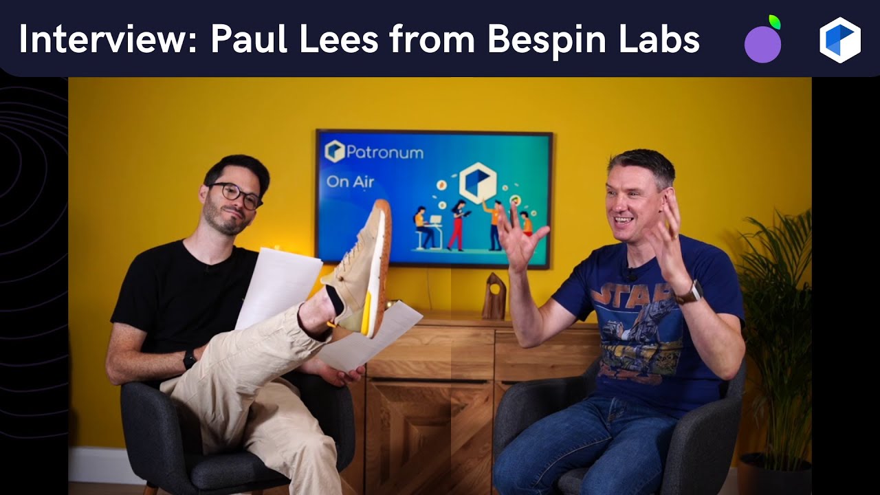 Paul Lees founder of Bespin Labs talks about his own Technology and ...