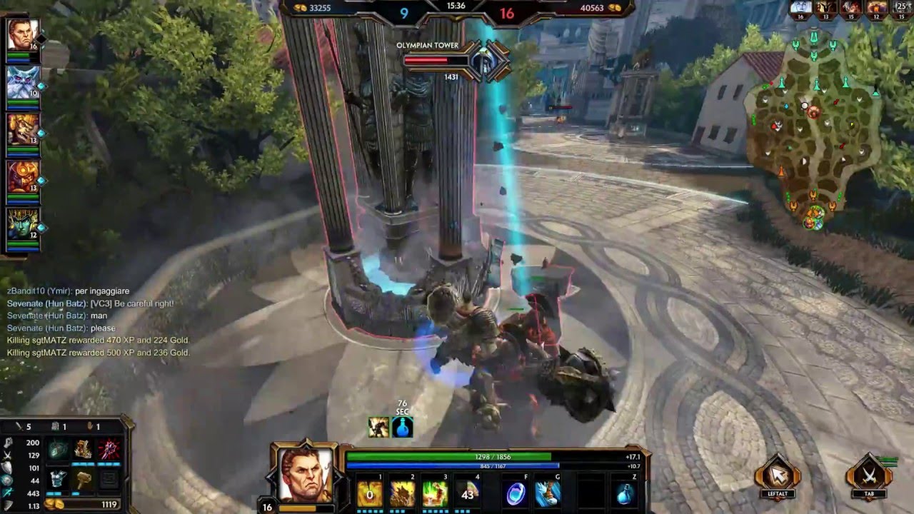 SMITE Gameplay ita Hercules (Derpules skin) "Chipmunk" - YouTube