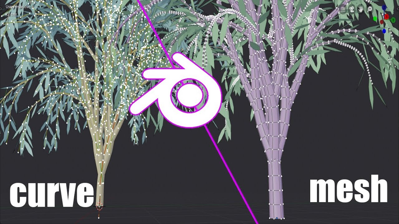 Convert Curve To Mesh Blender 2 8 YouTube Convert Curve To Mesh Blender 2 8 YouTube