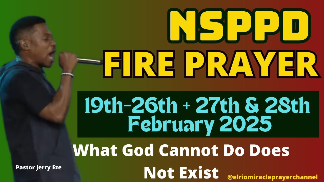 MONTHLY MIDNIGHT PROPHETIC FIRE PRAYER 19TH - 26TH FEB, 27TH AND 28TH ...