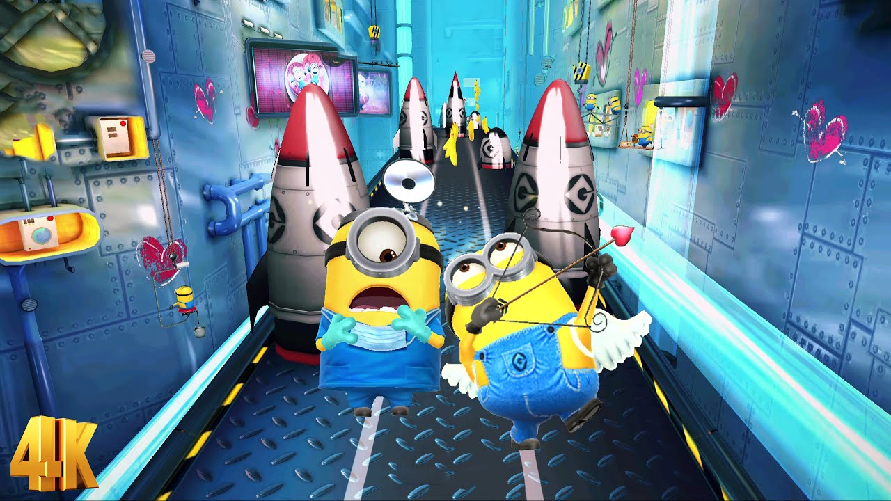 Minion Rush Special Mission Japan Robotics - Cupid Minion and Doctor ...