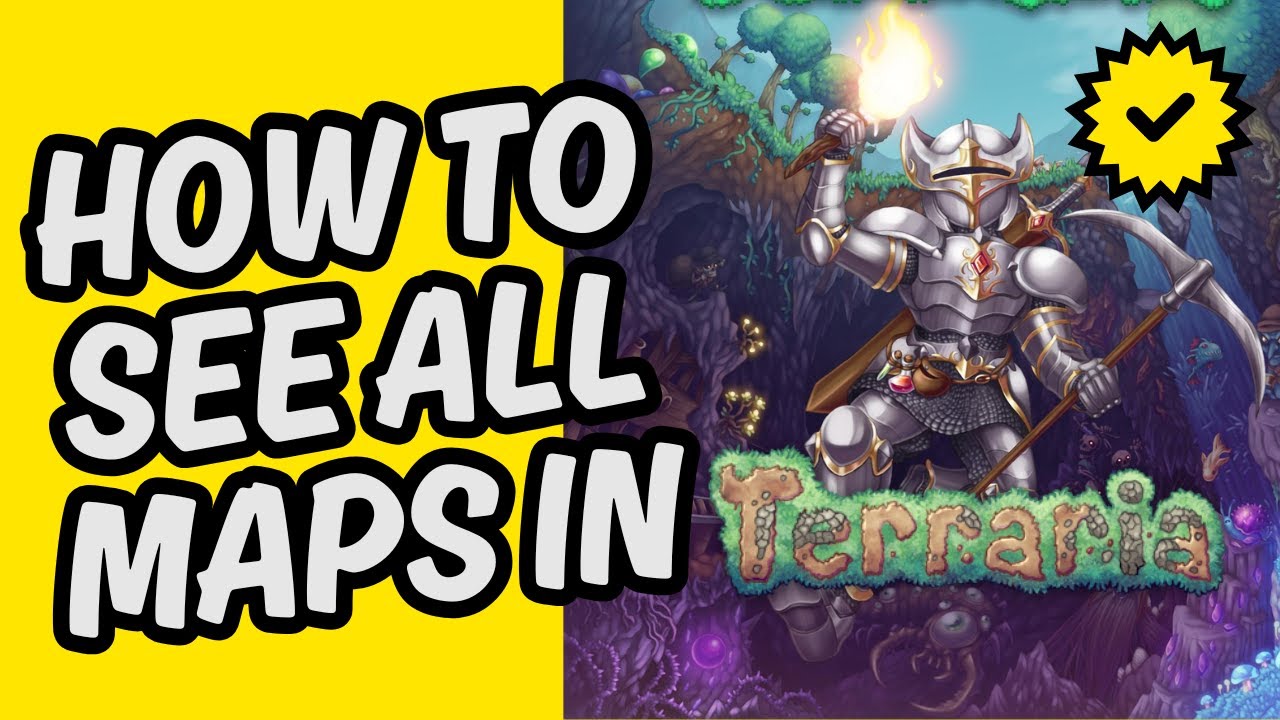 How To See All Maps in Terraria [Easy Step-by-step] - YouTube