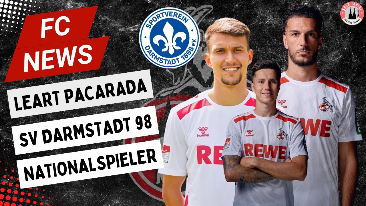 1. FC Köln Darmstadt Preview | Pacarada & Ljubicic | U21-Update - YouTube