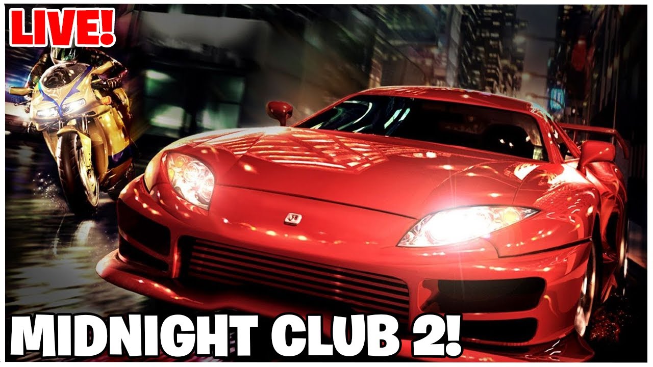 LIVE jogando jogos de corrida Need for speed/Midnight club 2 - YouTube